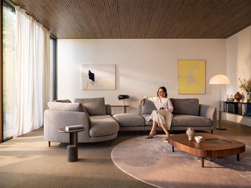 Rolf Benz Kumo hoekbank - De Donjon Meubelen Eindhoven