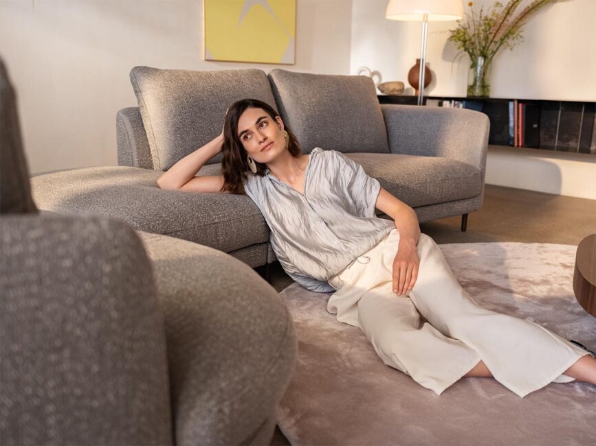 Rolf Benz Kumo hoekbank - De Donjon Meubelen Eindhoven