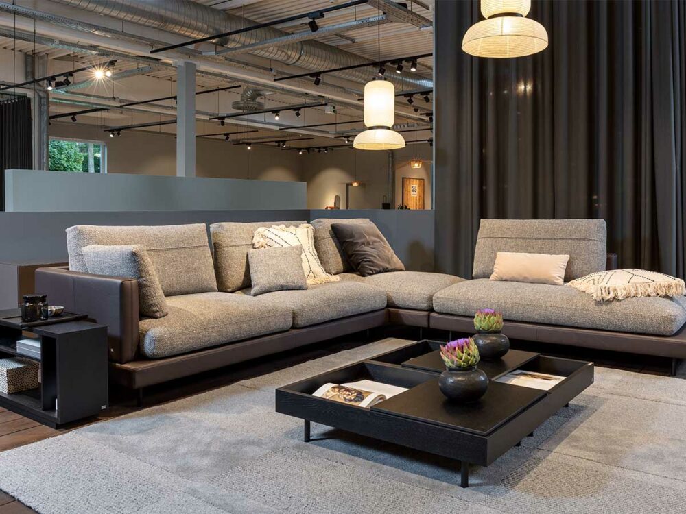 Rolf Benz Sina hoekbank - De Donjon Meubelen Eindhoven